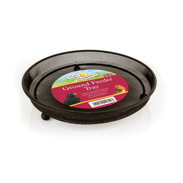 Harrisons Metal Ground Feeding Tray - Rookes Pet Products