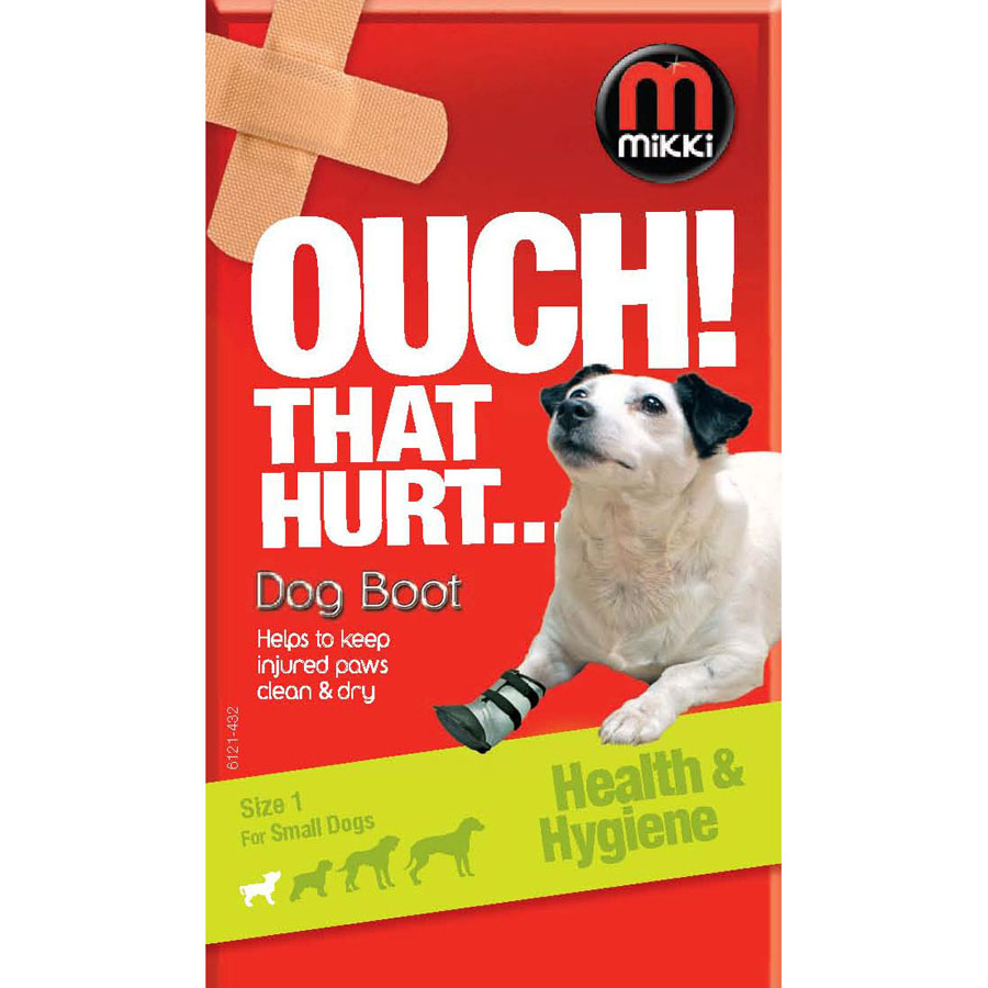 Mikki Ouch That Hurts Dog Boot - Rookes Pet Products