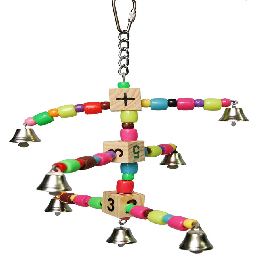 Sky Pet Small Bird Toy Bell Carousel - Rookes Pet Products