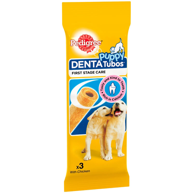 Pedigree Denta Tubos Puppy Treats 3pk - Rookes Pet Products