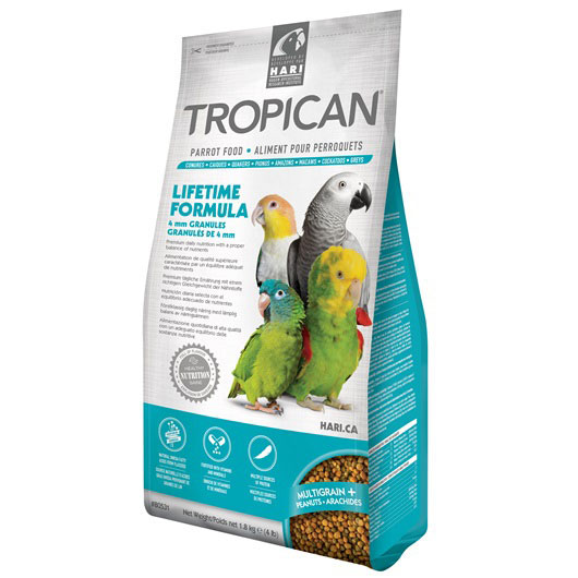 Tropican Food Lifetime Granules Parrots - Rookes Pet Products